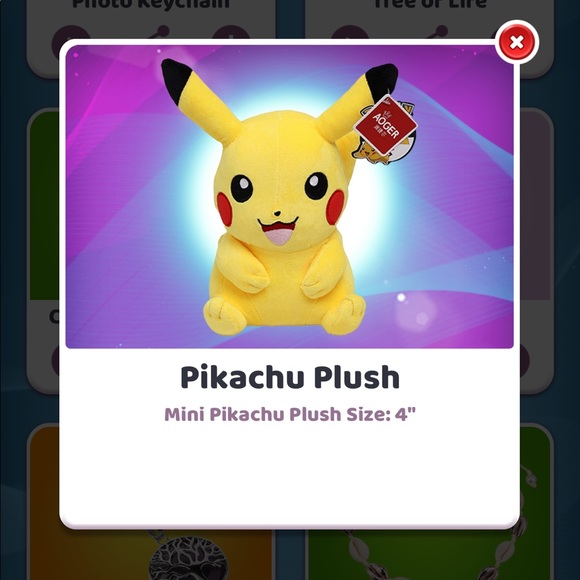 Toys | Pokmon Mini Pikachu 4 Plush Clawee Prize Win | Poshmark